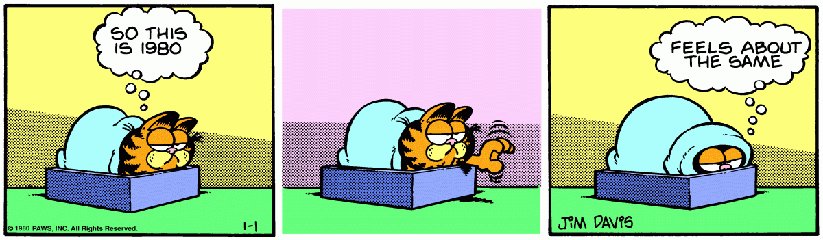 1980 | Garfield Comic Strips Wiki | Fandom