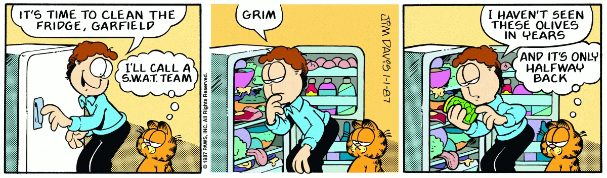 1987 | Garfield Comic Strips Wiki | Fandom