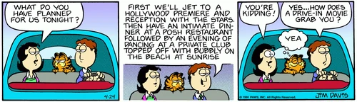 April 24 | Garfield Comic Strips Wiki | Fandom