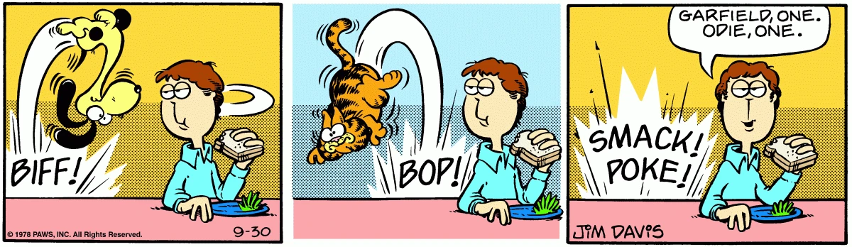 September 30 | Garfield Comic Strips Wiki | Fandom