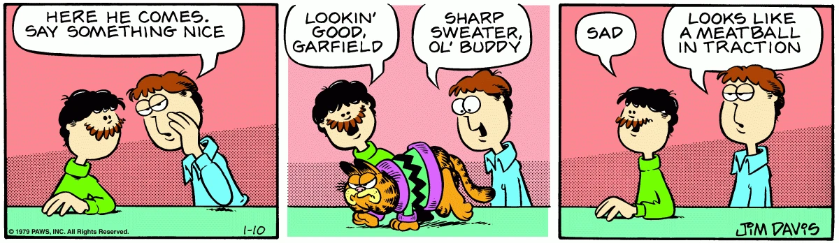 January 10 | Garfield Comic Strips Wiki | Fandom