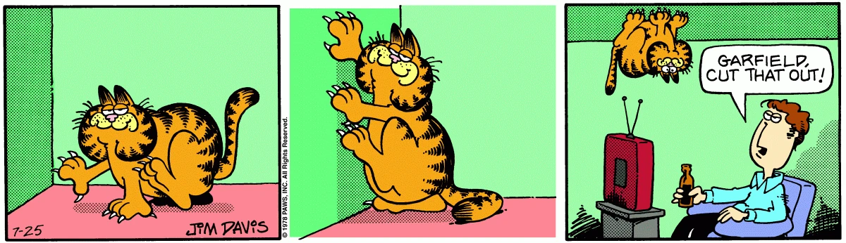 July 25 | Garfield Comic Strips Wiki | Fandom