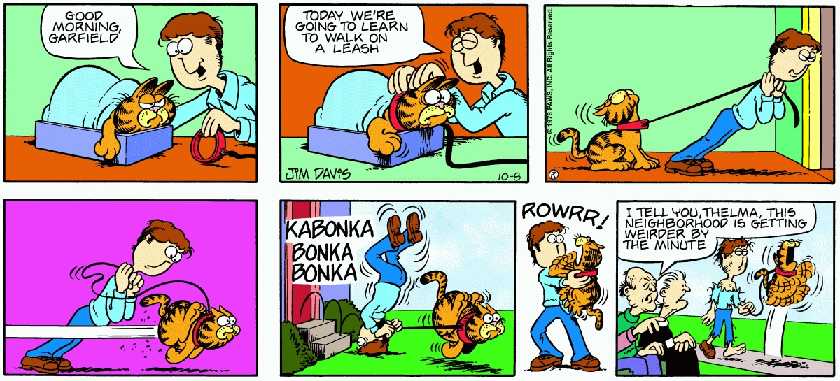 October 8 | Garfield Comic Strips Wiki | Fandom