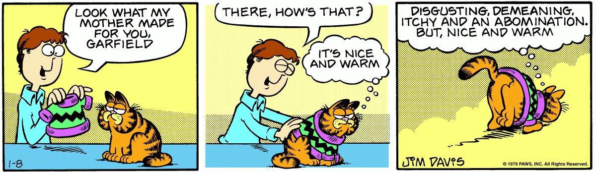 January 8 | Garfield Comic Strips Wiki | Fandom