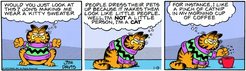 January 9 | Garfield Comic Strips Wiki | Fandom