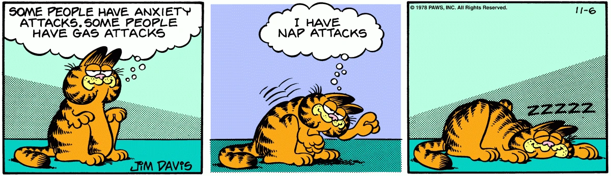 November 6 | Garfield Comic Strips Wiki | Fandom