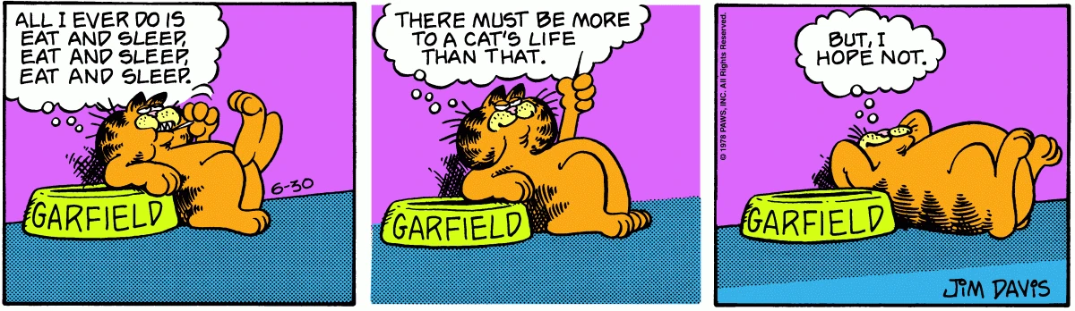 June 30 | Garfield Comic Strips Wiki | Fandom
