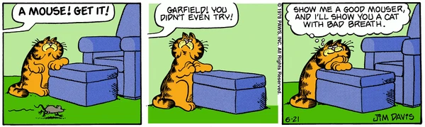 Garfield, June 1978 comic strips | Garfield Wiki | Fandom