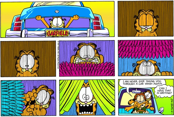 Garfield, June 1997 comic strips | Garfield Wiki | Fandom