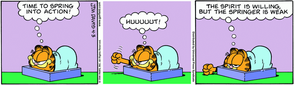 Garfield, April 2006 comic strips | Garfield Wiki | Fandom