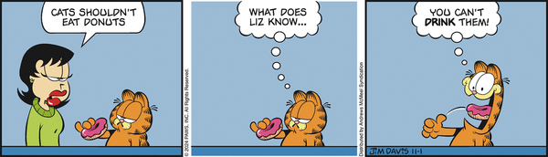 Garfield, November 2024 comic strips | Garfield Wiki | Fandom