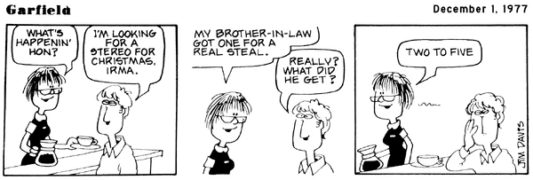 1977 | Garfield Comic Strips Wiki | Fandom