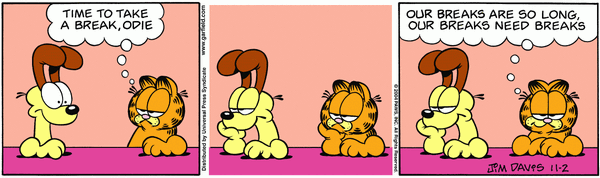 Garfield, November 2004 comic strips | Garfield Wiki | Fandom