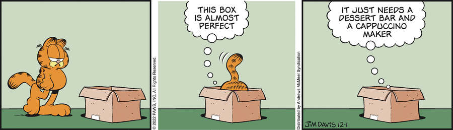 Garfield Without Garfield Toast