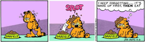 Garfield, May 1988 comic strips | Garfield Wiki | Fandom