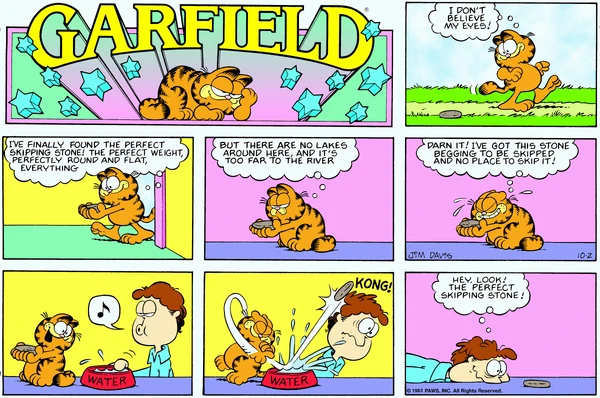Garfield, October 1983 comic strips | Garfield Wiki | Fandom