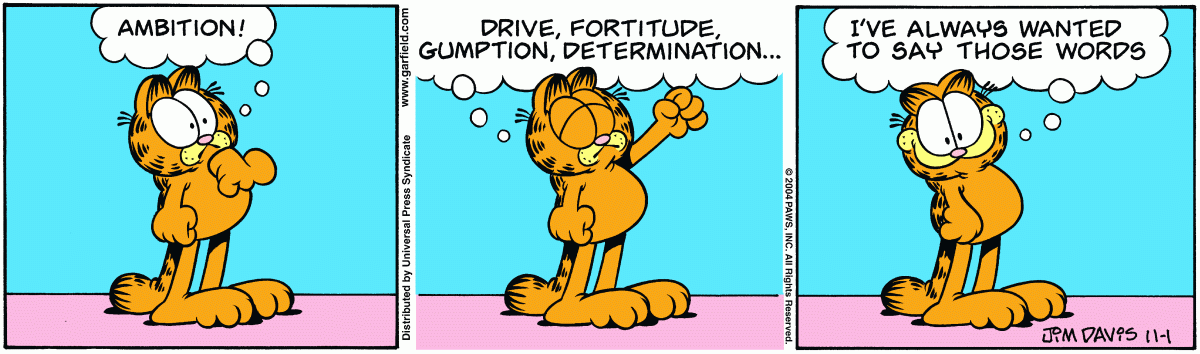 Garfield, November 2004 comic strips | Garfield Wiki | Fandom