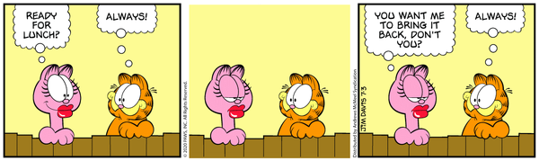 Garfield, July 2020 comic strips | Garfield Wiki | Fandom