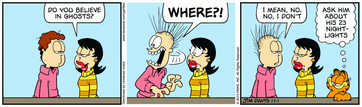 Garfield, November 2013 comic strips | Garfield Wiki | Fandom