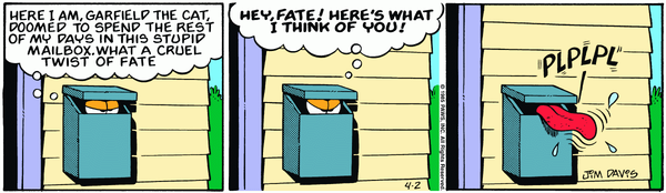 Garfield, April 1985 comic strips | Garfield Wiki | Fandom