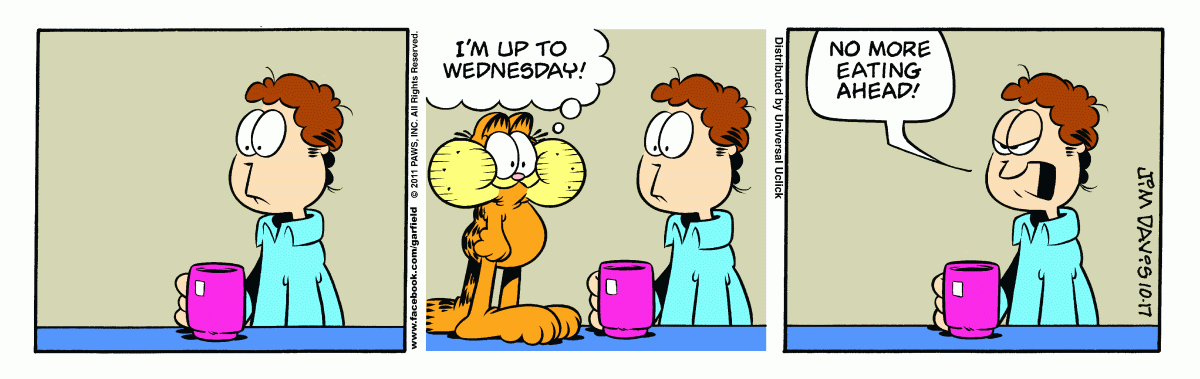 Garfield Wednesday