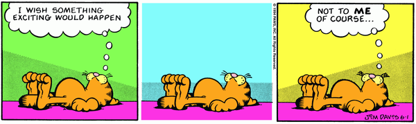 Garfield, June 1994 comic strips | Garfield Wiki | Fandom
