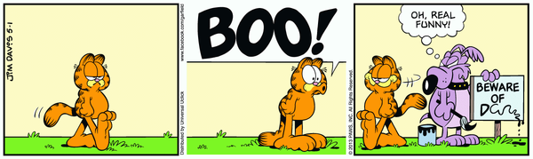 Garfield, May 2013 comic strips | Garfield Wiki | Fandom
