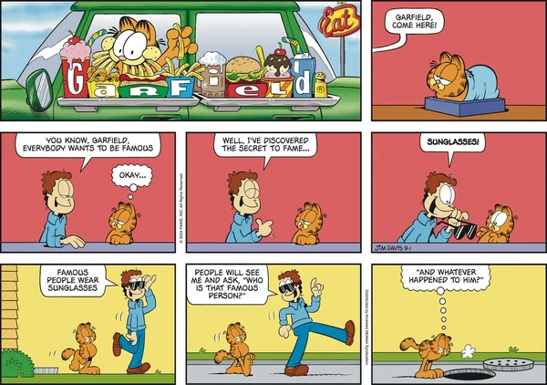 Garfield, September 2024 comic strips | Garfield Wiki | Fandom