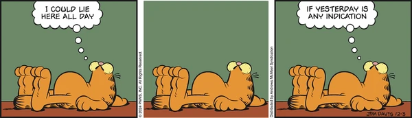 Garfield, December 2024 comic strips | Garfield Wiki | Fandom