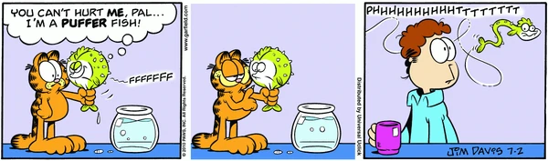 Garfield, July 2010 comic strips | Garfield Wiki | Fandom