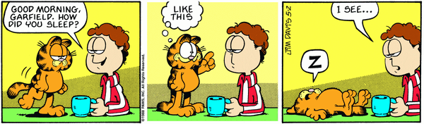 Garfield, May 1988 comic strips | Garfield Wiki | Fandom