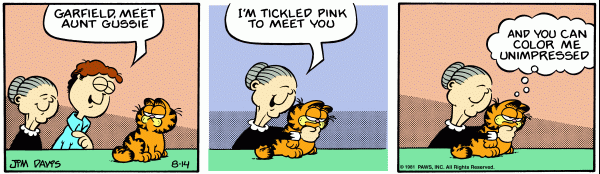 Aunt Gussie | Garfield Wiki | Fandom