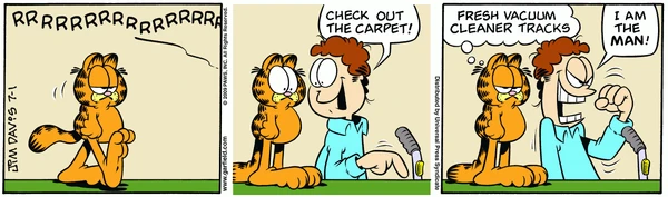 Garfield, July 2009 comic strips | Garfield Wiki | Fandom