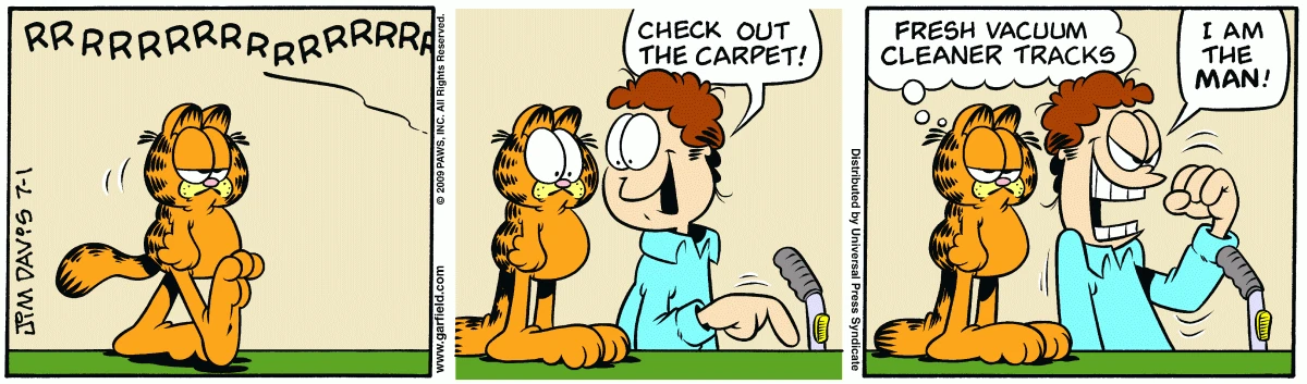 Garfield, July 2009 comic strips | Garfield Wiki | Fandom