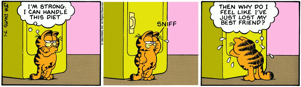 Garfield, July 1982 comic strips | Garfield Wiki | Fandom