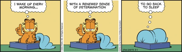 Garfield, May 2025 comic strips | Garfield Wiki | Fandom