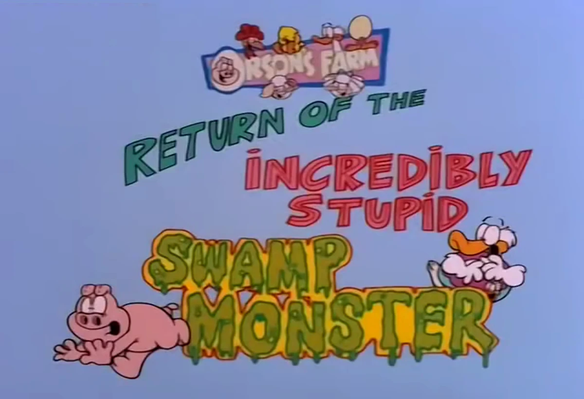 Return of The Incredibly Stupid Swamp Monster | Garfield Wiki | Fandom