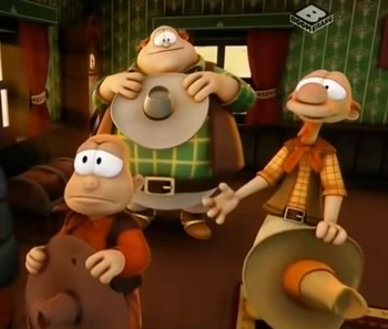 The Mustache Mob | Garfield Wiki | Fandom