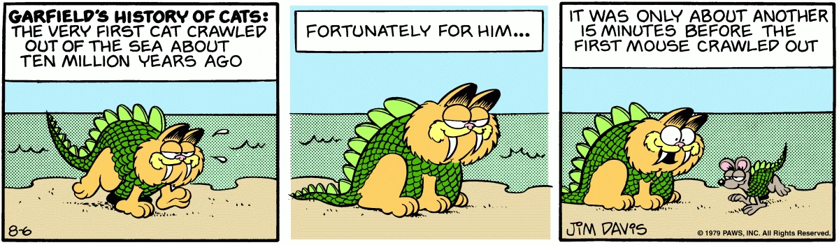 Garfield's History of Cats | Garfield Wiki | Fandom