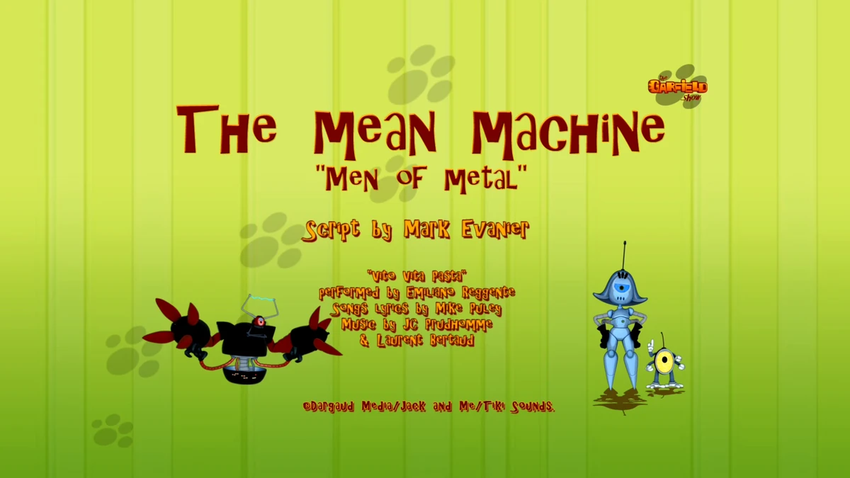 The Mean Machine: Men of Metal | Garfield Wiki | Fandom