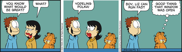 Garfield, March 2024 comic strips | Garfield Wiki | Fandom