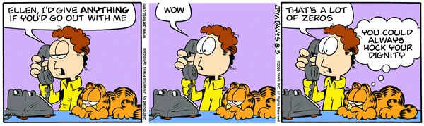 Garfield, August 2005 comic strips | Garfield Wiki | Fandom