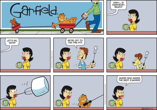 Garfield, April 2022 comic strips | Garfield Wiki | Fandom