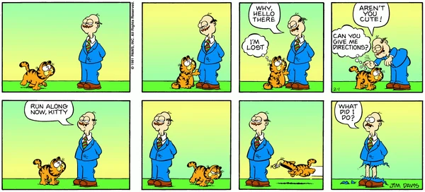 Garfield, February 1981 comic strips | Garfield Wiki | Fandom