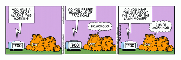Garfield, June 2014 comic strips | Garfield Wiki | Fandom