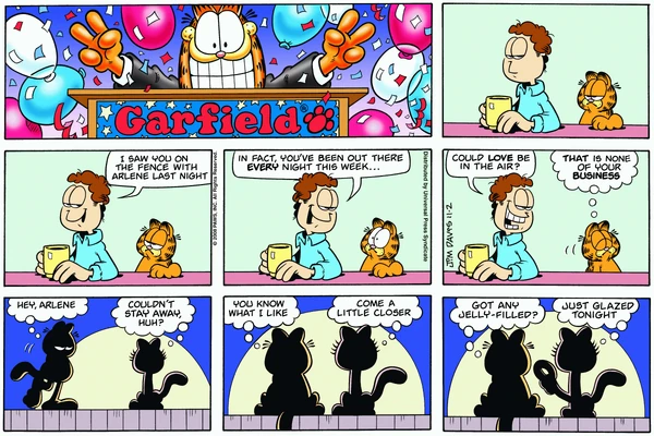 Garfield, November 2008 comic strips | Garfield Wiki | Fandom