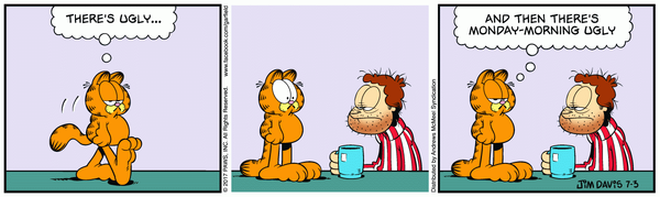 Garfield, July 2017 comic strips | Garfield Wiki | Fandom