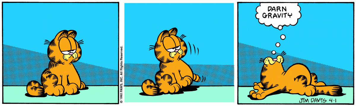 Garfield, April 1992 comic strips | Garfield Wiki | Fandom