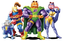 garfield superhero