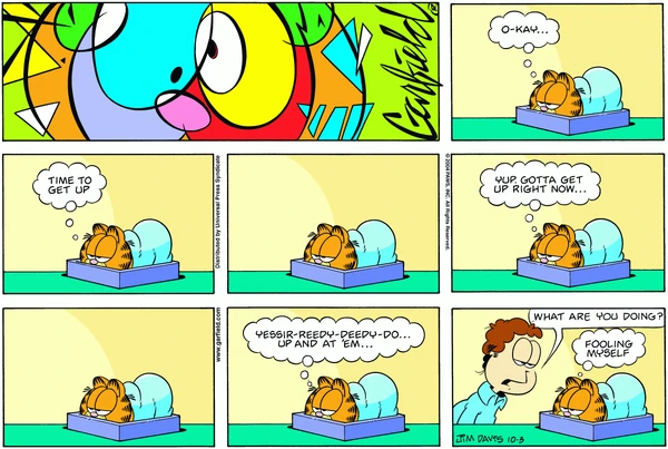 Garfield, October 2004 comic strips | Garfield Wiki | Fandom